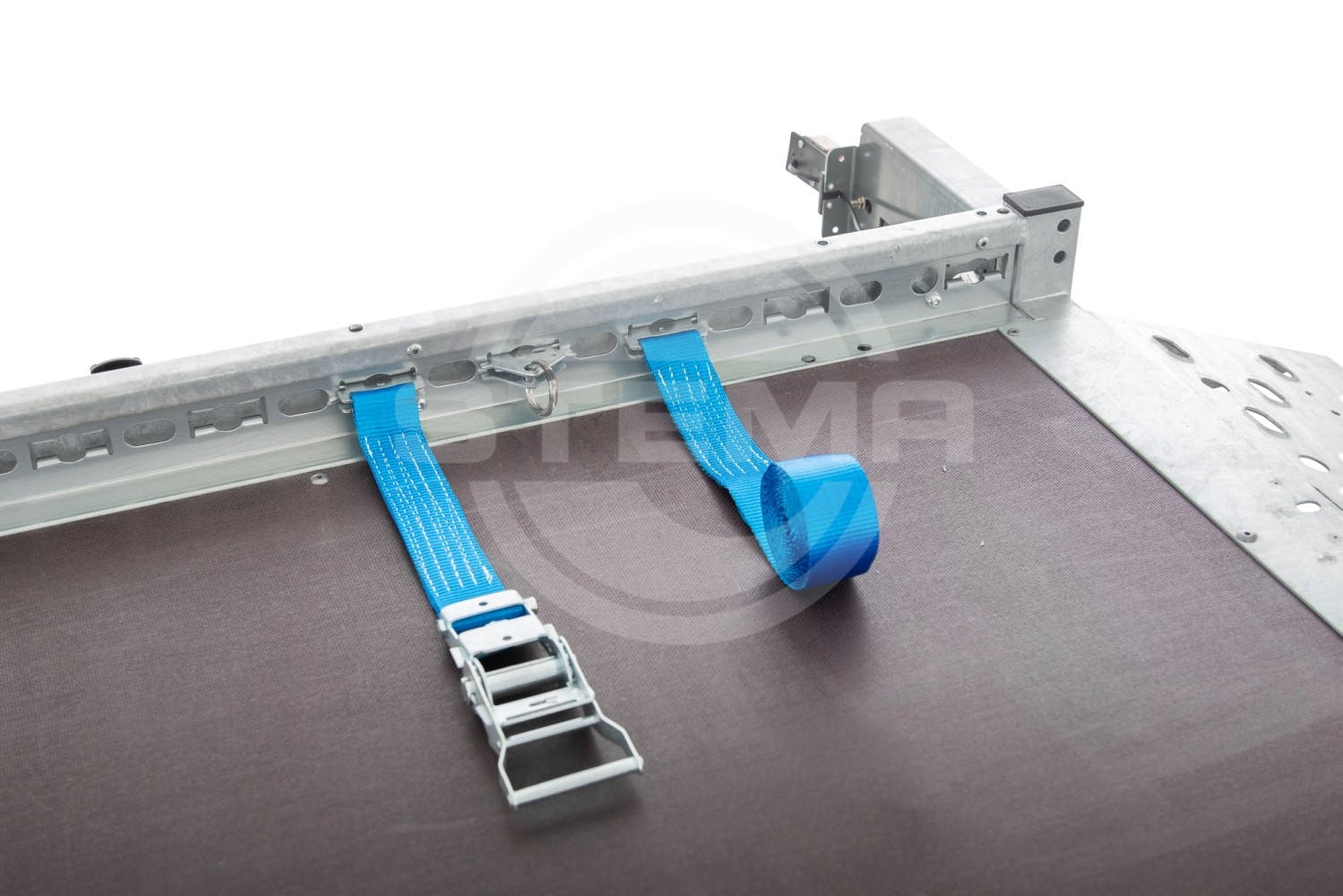 Tension straps with claw hooks - Load securing